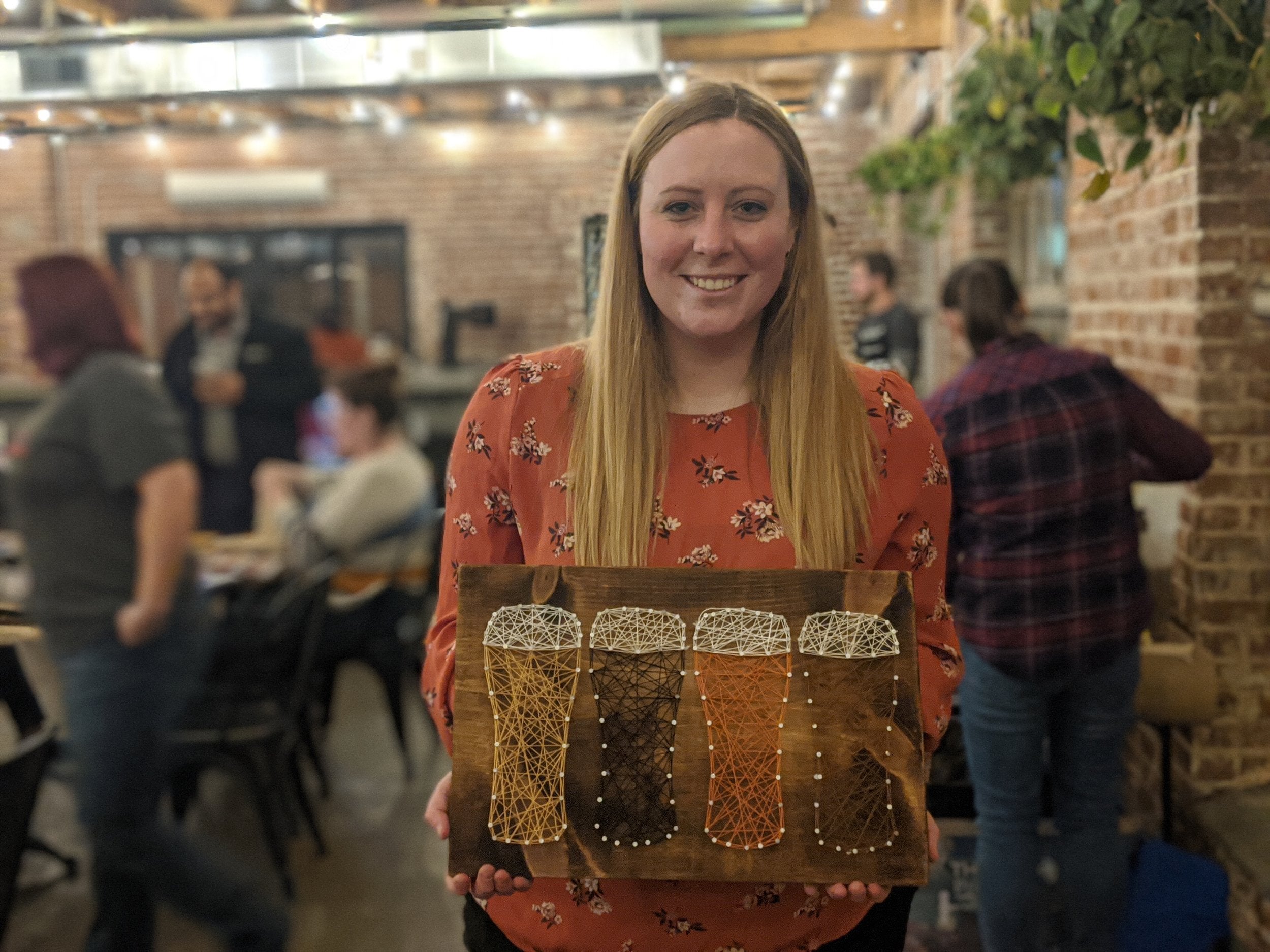 Beer Flight String Art | The Project Bar